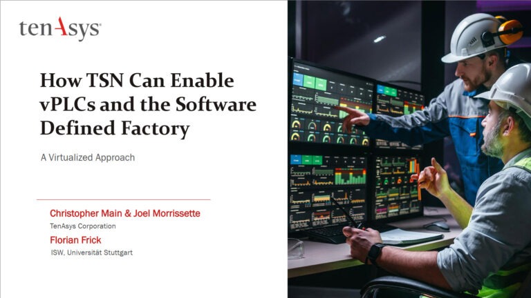Solution Examples & Case Studies - TenAsys